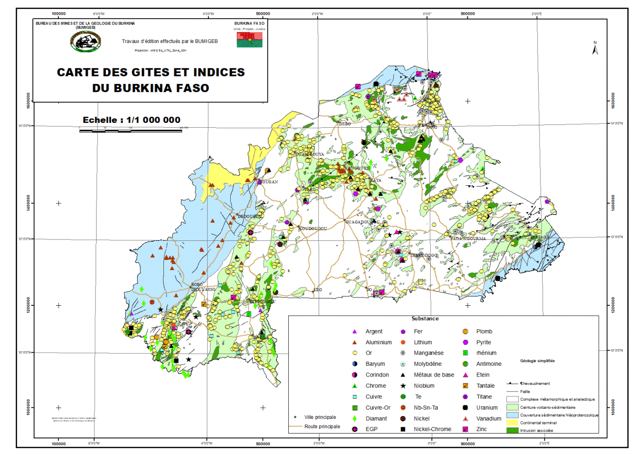 POTENTIEL MINIER DU BURKINA FASO - 7e édition de la Semaine des ...